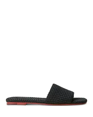 NAGHEDI St Barths Slide Sandals - Black