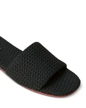 NAGHEDI St Barths Slide Sandals - Black