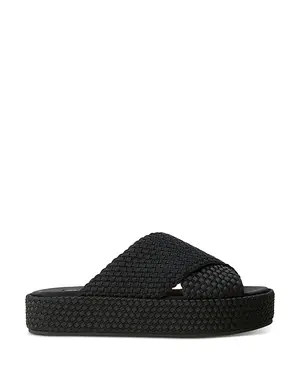 NAGHEDI Laguna Platform Sandals - Black