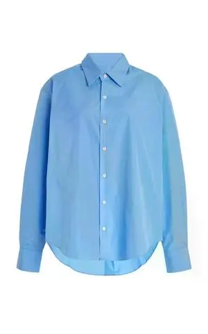 Comme Si Classica Cotton Poplin Shirt - Blue