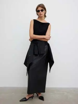 HOUSE OF DAGMAR Square Neck Tank Top