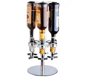 GODINGER Barback Rotating 6 Bottle Liquor Dispenser - One-color