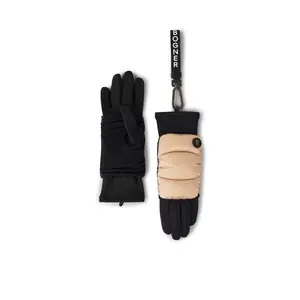 Bogner Touch Gloves - Beige/black