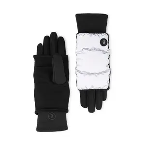 Bogner Touch Gloves Silver/black