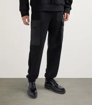 Prada Cotton-fleece Sweatpants