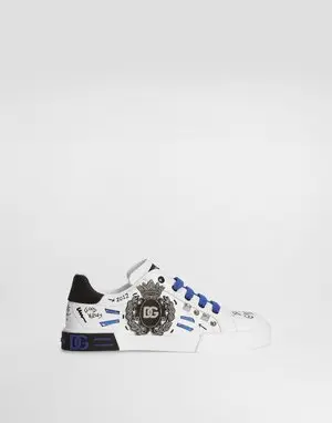 Dolce & Gabbana Portofino Light Printed Sneakers - Multicolor