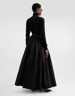 Dolce & Gabbana Long Taffeta Circle Skirt