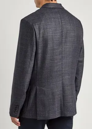 Paul Smith Wool-blend Blazer - Navy