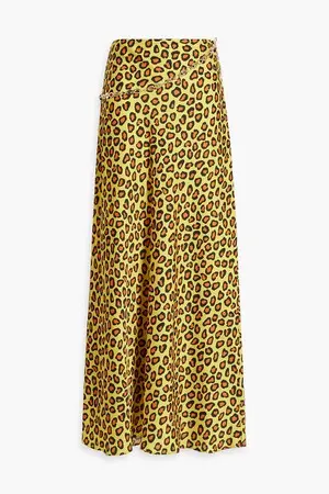 Rabanne Animal Print Skirts