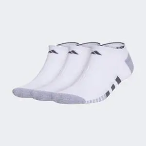 Adidas Cushioned No-show Socks 3 Pairs - White / Grey / Black