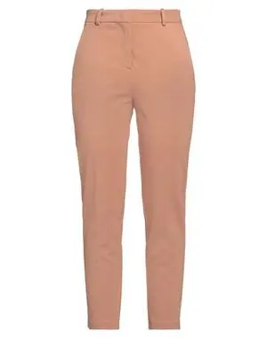 Pinko Viscose, Polyamide, Elastane Tapered Pants - Camel