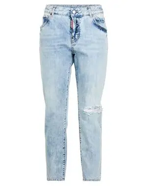 Dsquared2 Cotton Tapered Jeans - Blue