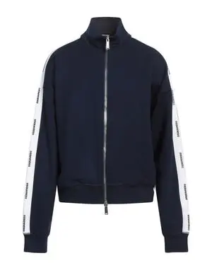 Dsquared2 French Terry Zip-up Sweatshirt - Blue