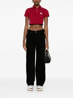 Amiri Crystal Stripe Jeans