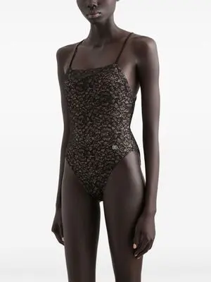 Dolce & Gabbana Lace Swimsuit - Neutrals
