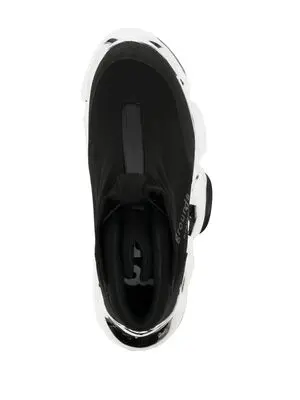 GROUNDS Moopie Weather Chrome Sneakers - Black