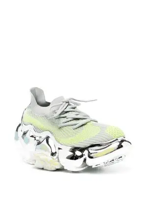 GROUNDS Moopie Chrome Scratch Sneakers
