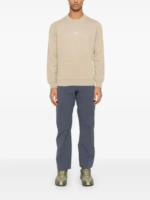 Stone Island Logo-print Sweatshirt - Neutrals