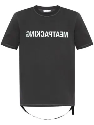 Helmut Lang Logo-print T-shirt - Black