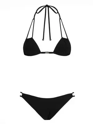 Dolce & Gabbana Dg Logo Bikini - Black