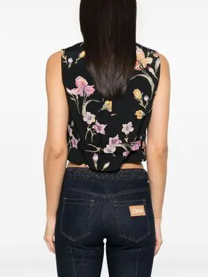TWINSET Floral-print Waistcoat