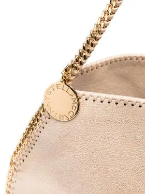 Stella McCartney Bella Large Shoulder Tote Bag - Neutrals