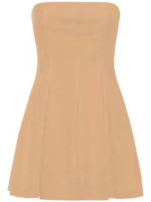 AZLEE Sable Mini Dress - Neutrals