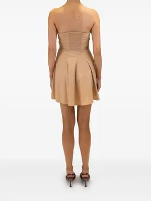 AZLEE Sable Mini Dress - Neutrals