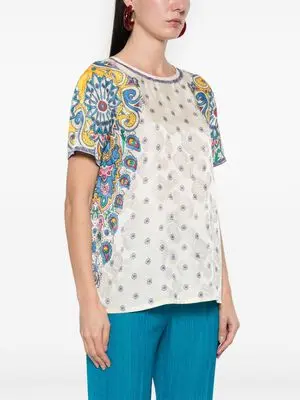 Etro Paisley-print T-shirt