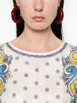 Etro Paisley-print T-shirt