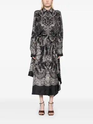 Zimmermann Crush Floral Shirt Dress