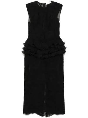 Zimmermann Crush Lace Frill Dress