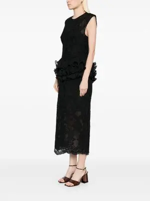 Zimmermann Crush Lace Frill Dress