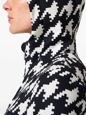 Perfect Moment Houndstooth-print Ski Suit