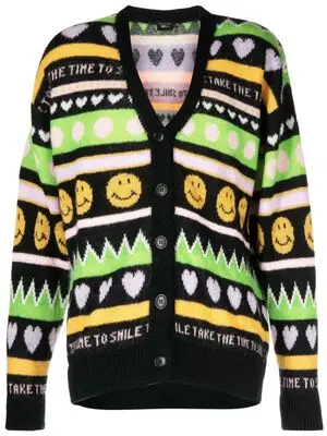 Joshua Sanders Smile Cardigan - Black