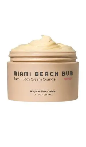 MIAMI BEACH BUM Orange Bum + Body Cream - Oregano & Orange