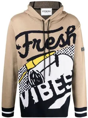 Iceberg Fresh Vibes Hoodie - Neutrals