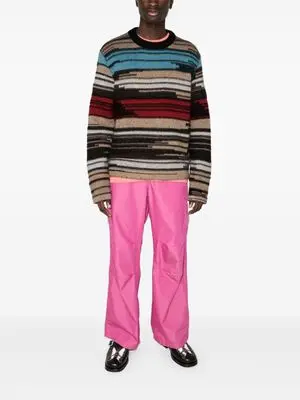 THE ELDER STATESMAN Striped Sweater