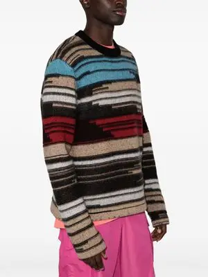 THE ELDER STATESMAN Striped Sweater