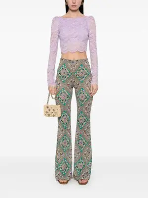 Etro Floral-print Trousers