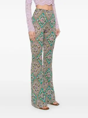 Etro Floral-print Trousers