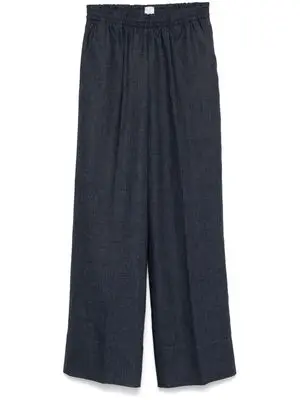 Eleventy Linen Trousers - Blue