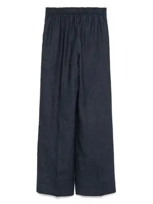 Eleventy Linen Trousers - Blue