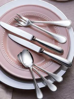 Christofle Perles 48-piece Flatware Set - Silver