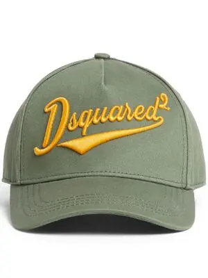 Dsquared2 DSQUARED2 Embroidered Logo Baseball Cap Green