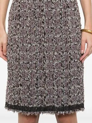 LANVIN Tweed Midi Dress