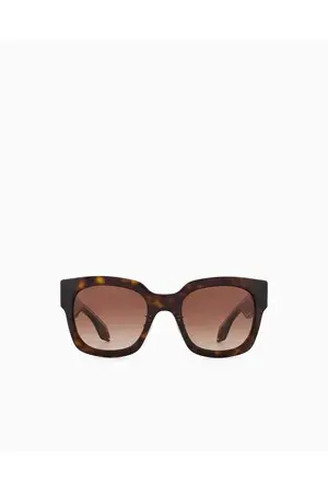 Giorgio Armani Square Sunglasses - Gold