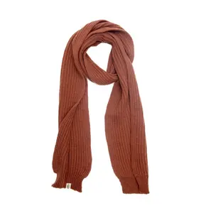 NIRVANNA DESIGNS Laurent Scarf Rust