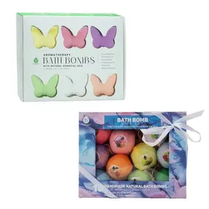 PURSONIC Aromatherapy Bath Bomb Collection - Multicolor
