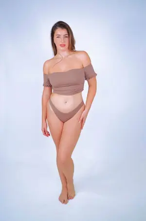 MARY MERCEDES Amelia Bikini Bottom - Taupe
